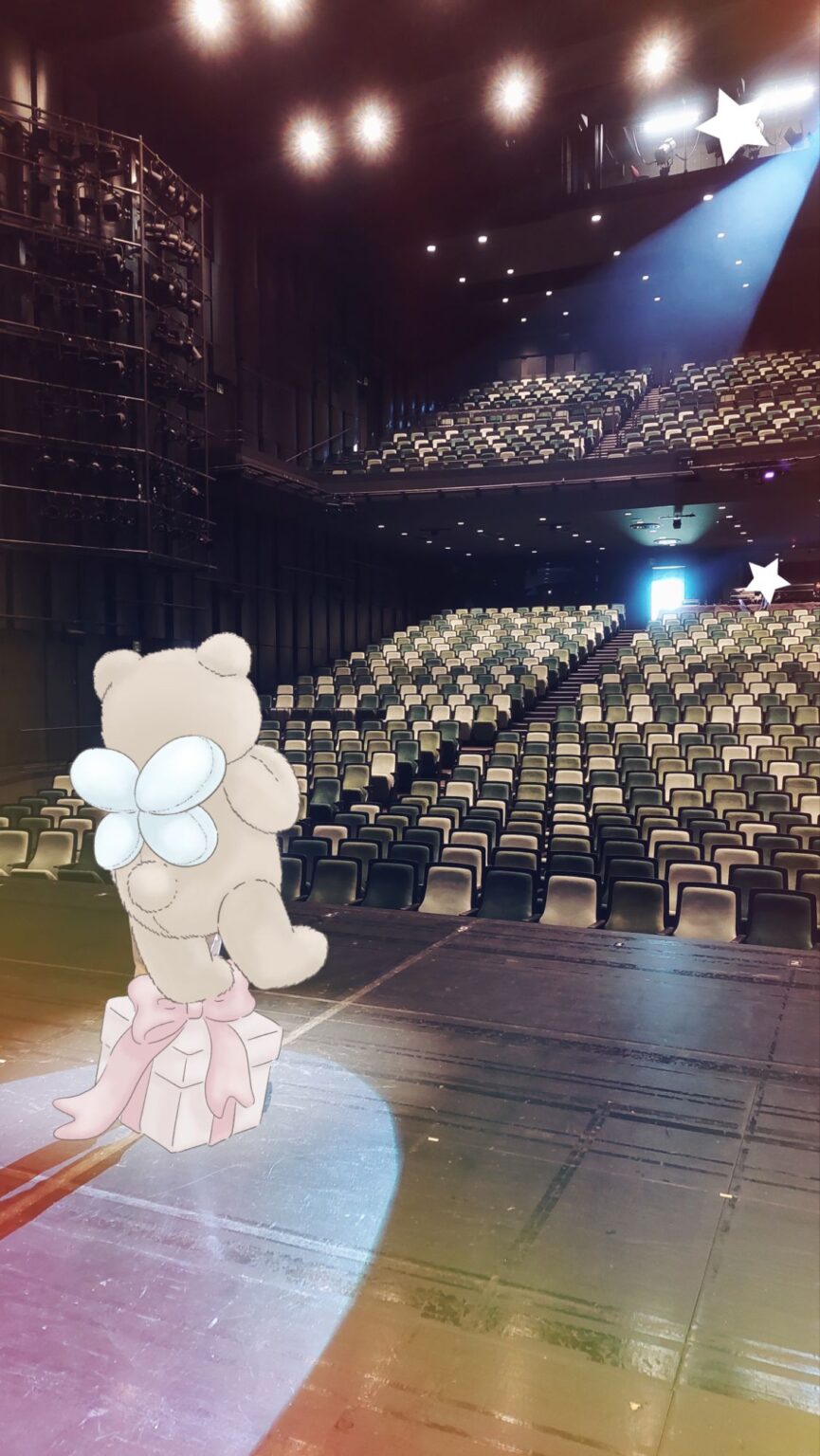 Skyシアター①MBSバックステージツアー2025 客席からの見え方 ‣ ReoNene's日々ぼーのブログ